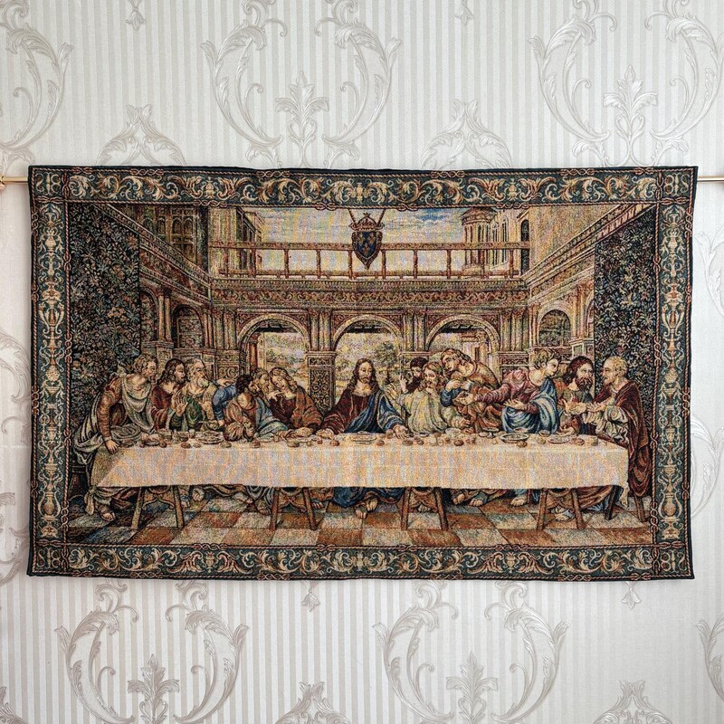 Last Supper Tapestry - Etsy