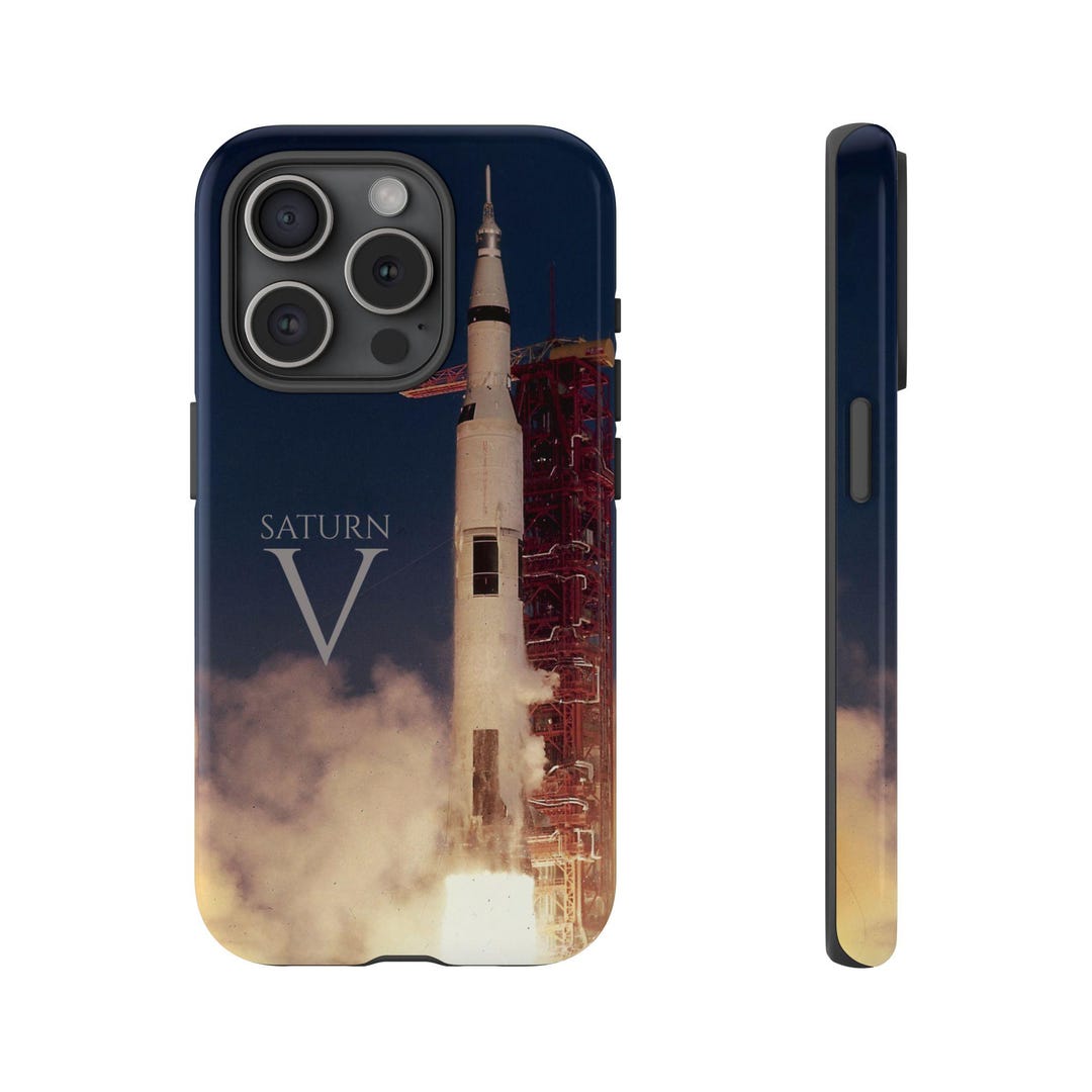 NASA Saturn V Phone Case | Tough Cases | Astronaut Gift, Space Lover ...