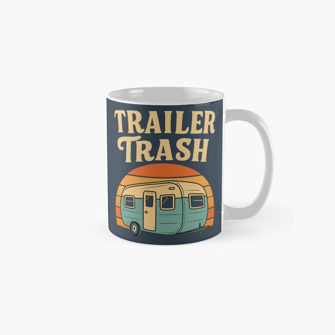 Trailer Trash Retro Camper | Vintage RV Adventure Design - Etsy Australia