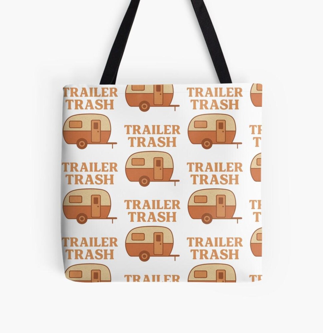 Retro Trailer Trash Camper Van Design – Funny Vintage RV Quote - Etsy