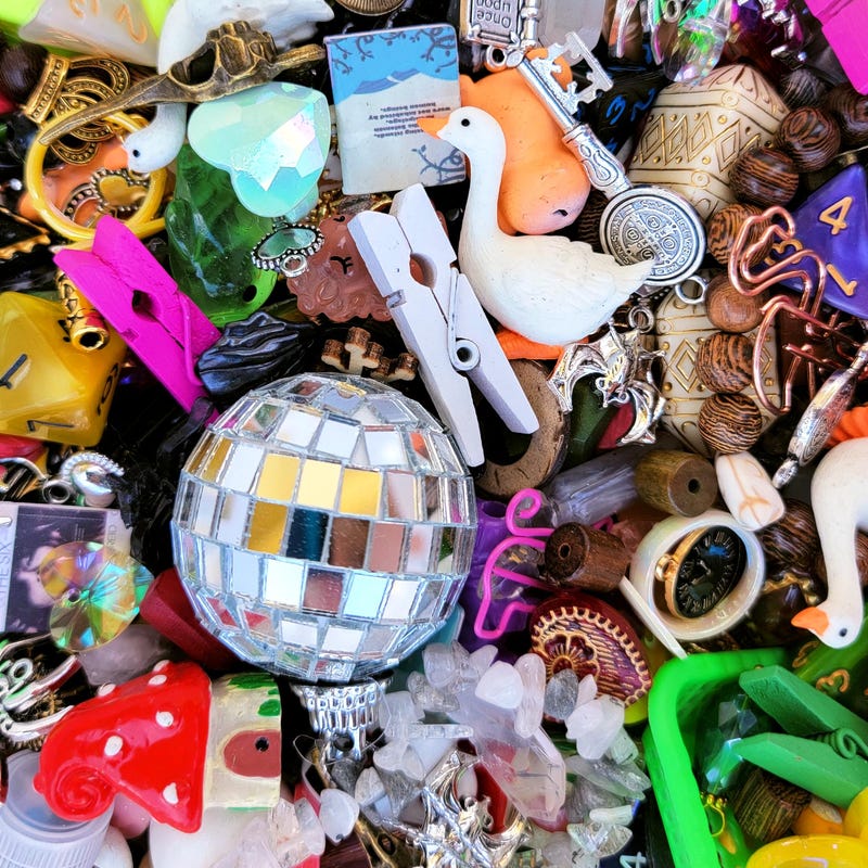 Bead and Trinket Mix - Etsy