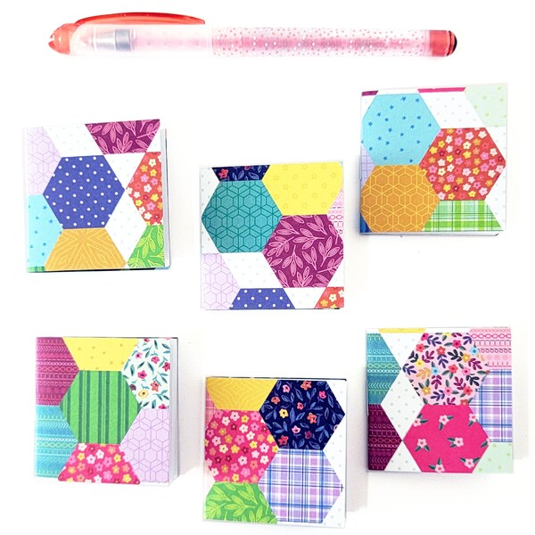 Mini Hexagon Quilt - Etsy