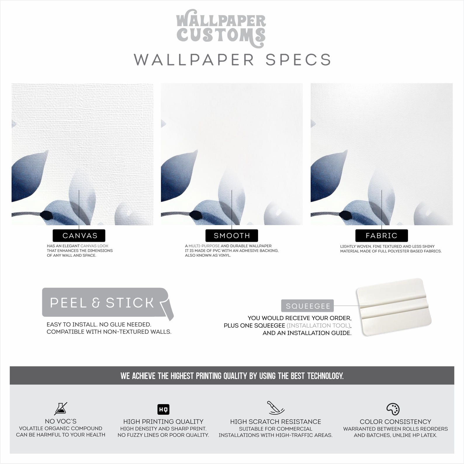 Colorful Abstract Wave Pattern Wallpaper Mural for Dining Room or ...