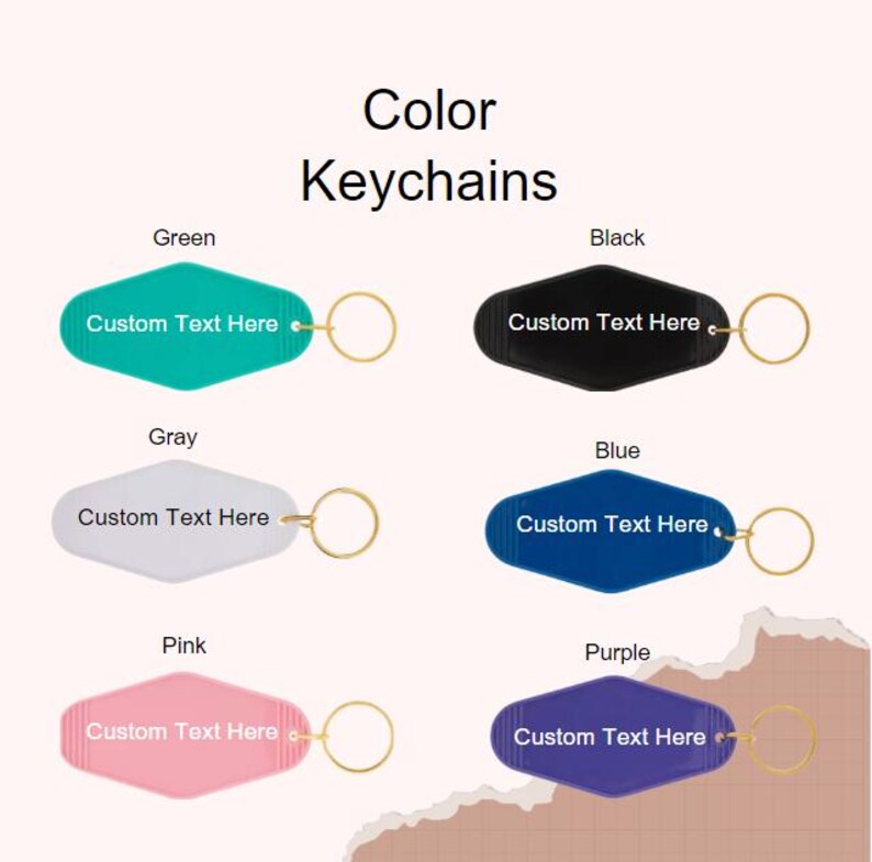 Personalized/customized Aesthetic Acrylic Keychains - Etsy