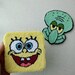 Spongebob and Squidward Punch Needle Coaster | Cartoon Characters Mug ...