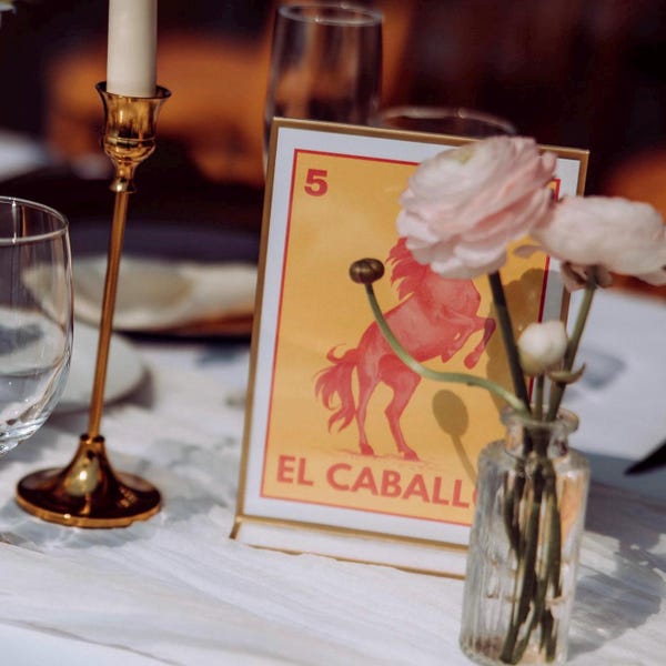Mexican Table Numbers - Etsy