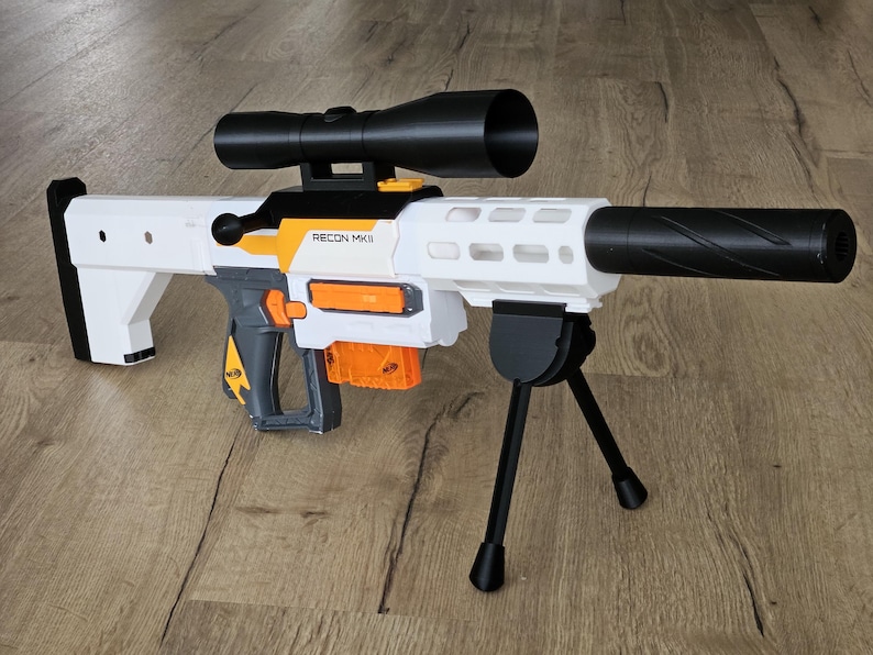 Nerf Sniper Conversion Kit for Recon Mk2 Foam Blaster - Etsy
