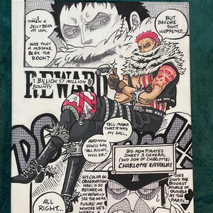 Charlotte Katakuri One Piece Panel Art Acrylic Canvas Painting - Etsy