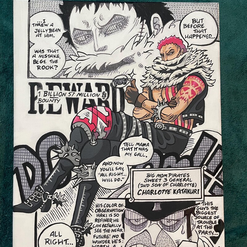 One Piece Manga Panel - Etsy