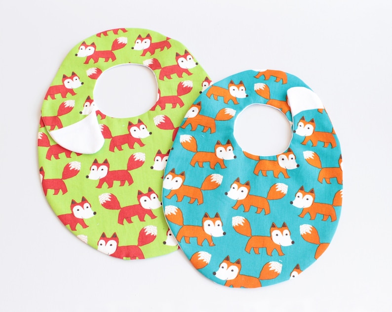 FOXY Bibs Baby Sewin Pattern Pdf, Children Toddler Baby Girl Boy ...