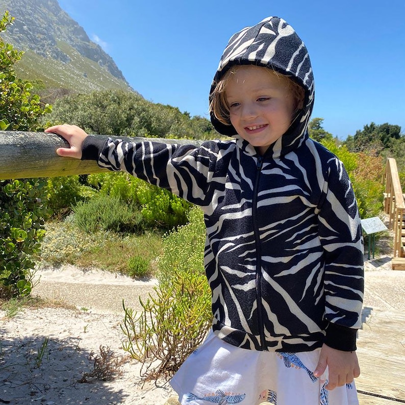 UPBEAT Jacket Children Sewing Pattern Pdf | Hood and Collar | Woven and ...