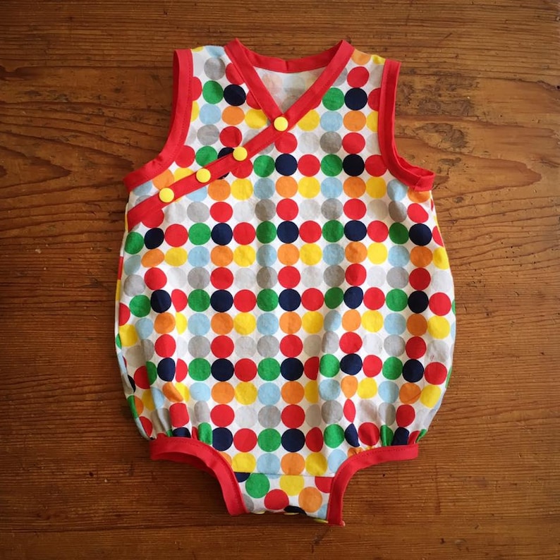 Teddy’s Baby Romper Pattern Pdf Sewing , Woven Bubble Romper Pattern ...