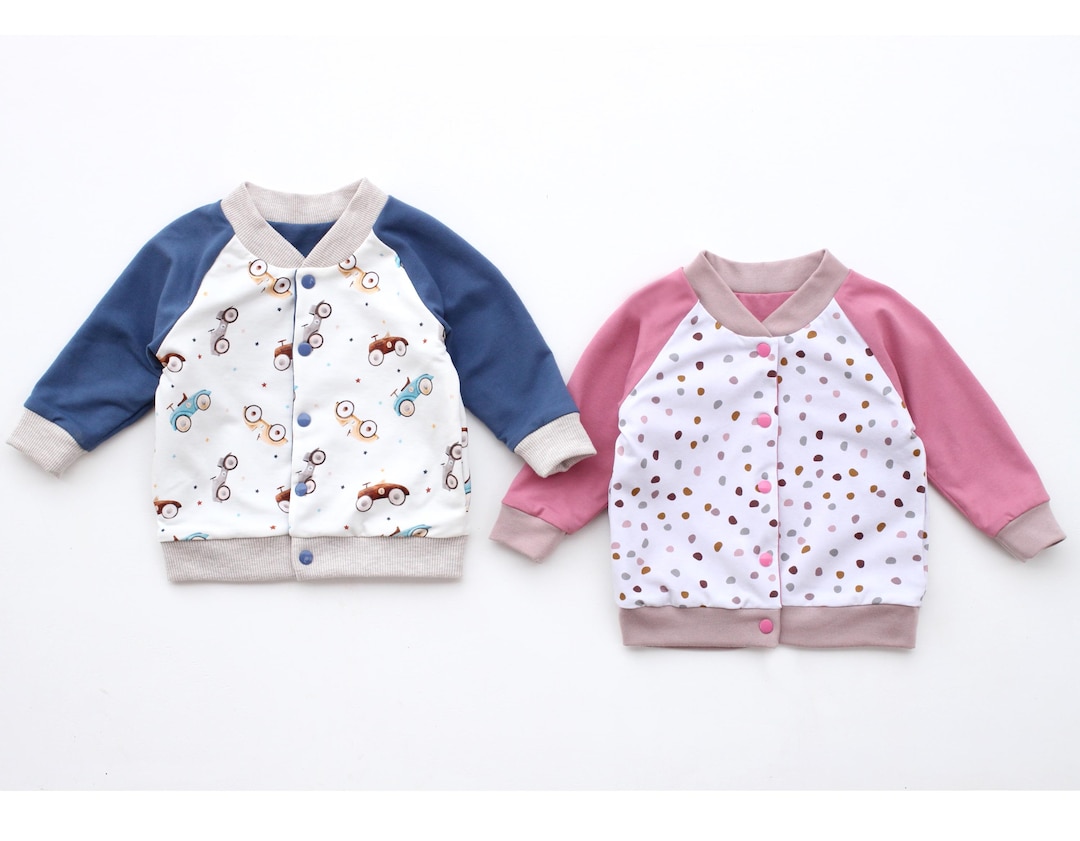 AMITY Jacket Children REVERSIBLE Bomber Jacket Sewing Pattern Pdf ...