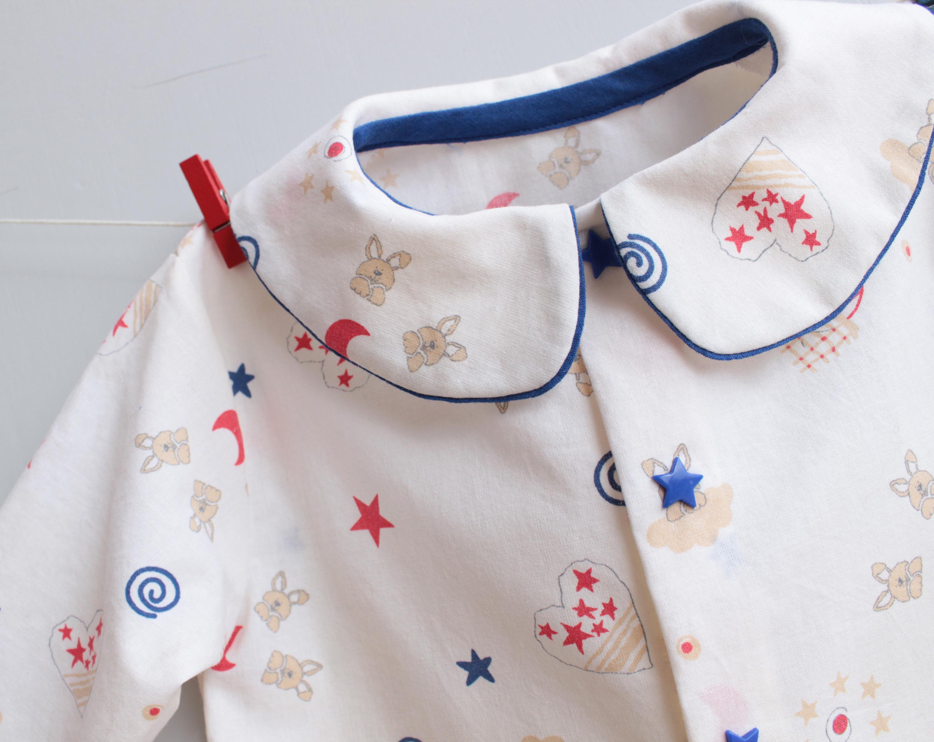 LITTLE STARS Boy Girl Shirt Pattern Pdf Sewing Pattern, Children Baby ...
