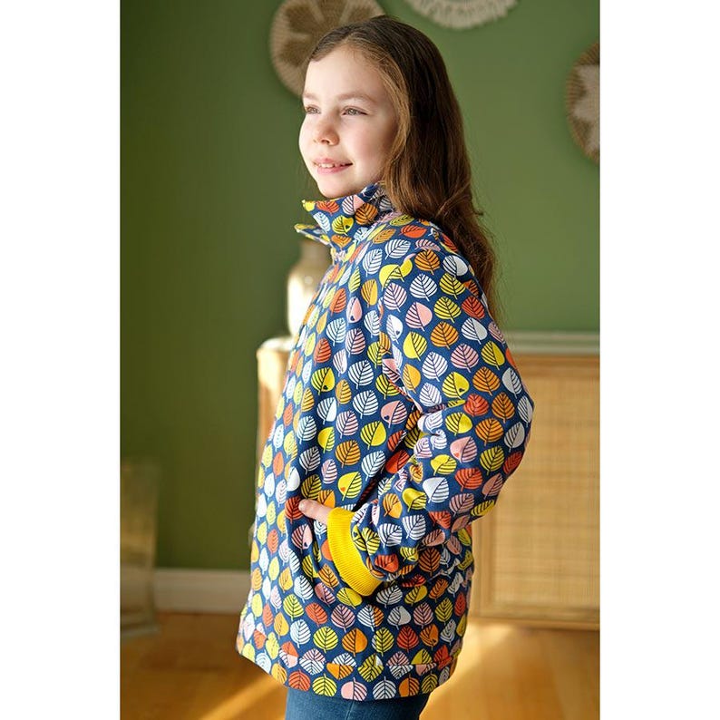 UPBEAT Jacket Children Sewing Pattern Pdf | Hood and Collar | Woven and ...