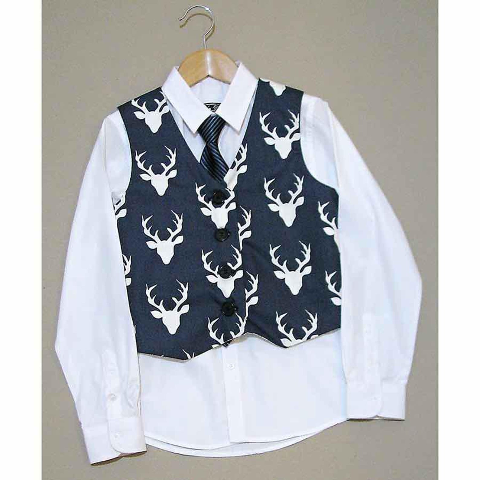 RED ROVER Kids VEST Pattern Pdf Sewing, Easy Cute, Fully Lined ...