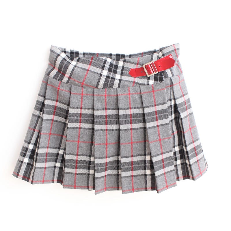 Girl Plaid Skirt - Etsy