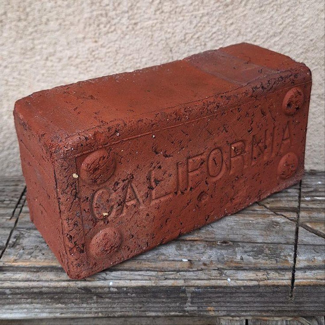 Antique "california" Paving Bricks (C.1913-1926) - Etsy