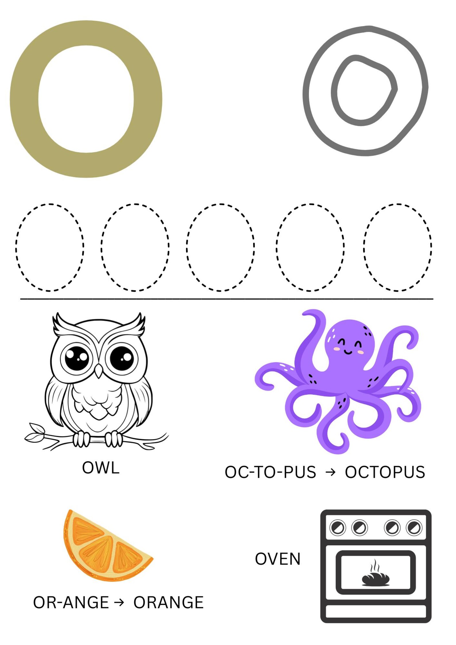Printable Alphabet Coloring Book A-Z | Learn to Read With Phonics ...