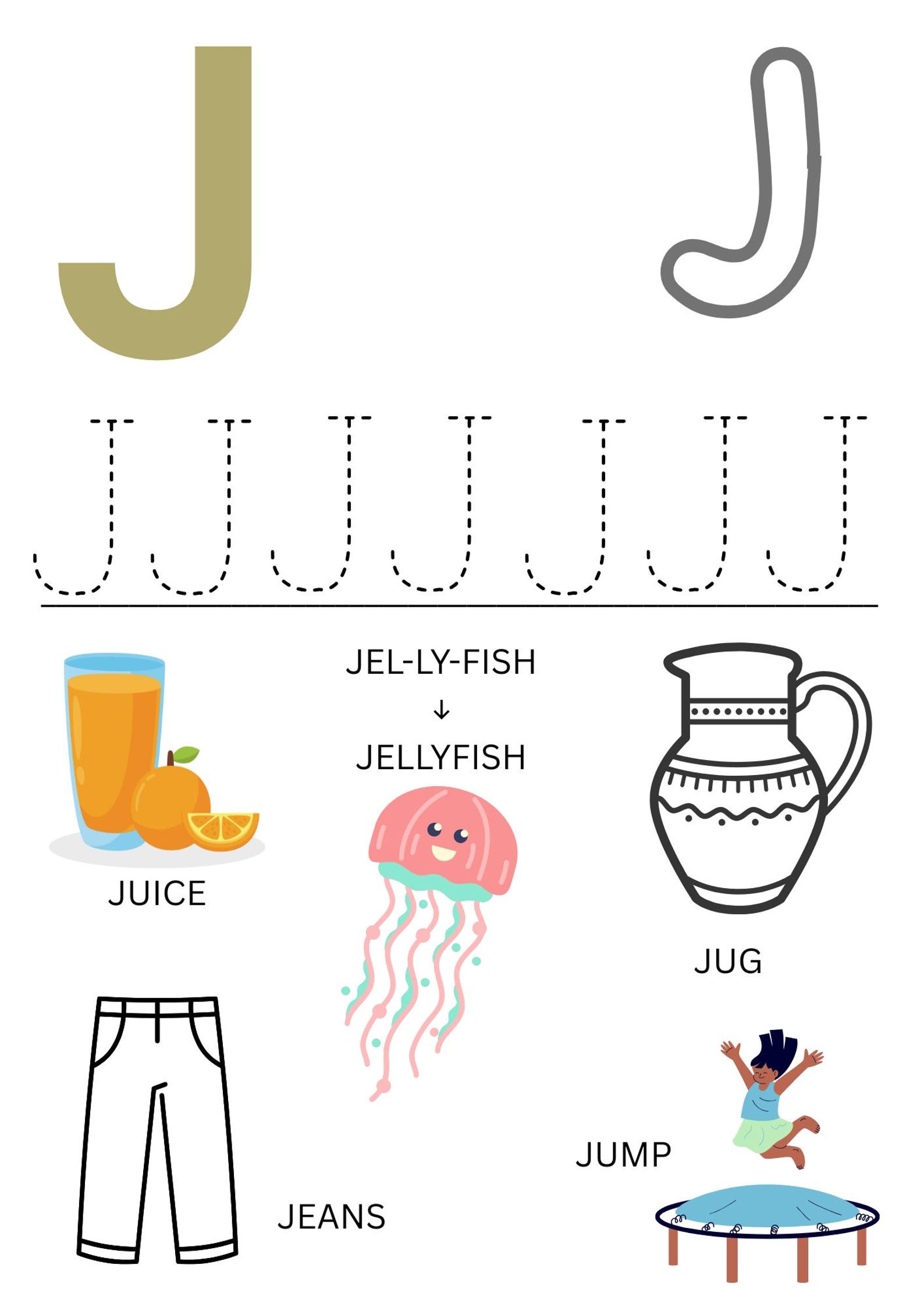 Printable Alphabet Coloring Book A-Z: Phonics & Syllables (digital ...