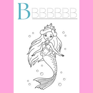 Princess Coloring ABC | Printable Alphabet Pages for Kids | Unicorns ...