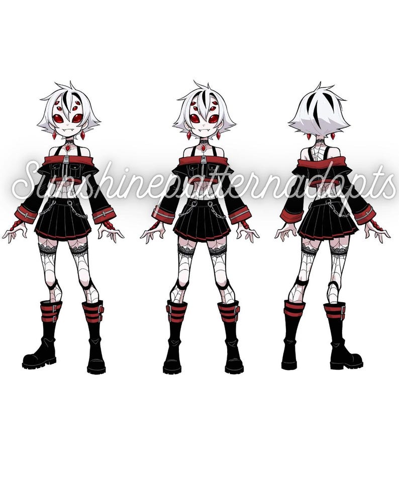 Adoptable | Spider Cutie Anthro, Original Adopt, Fursona, Character for ...