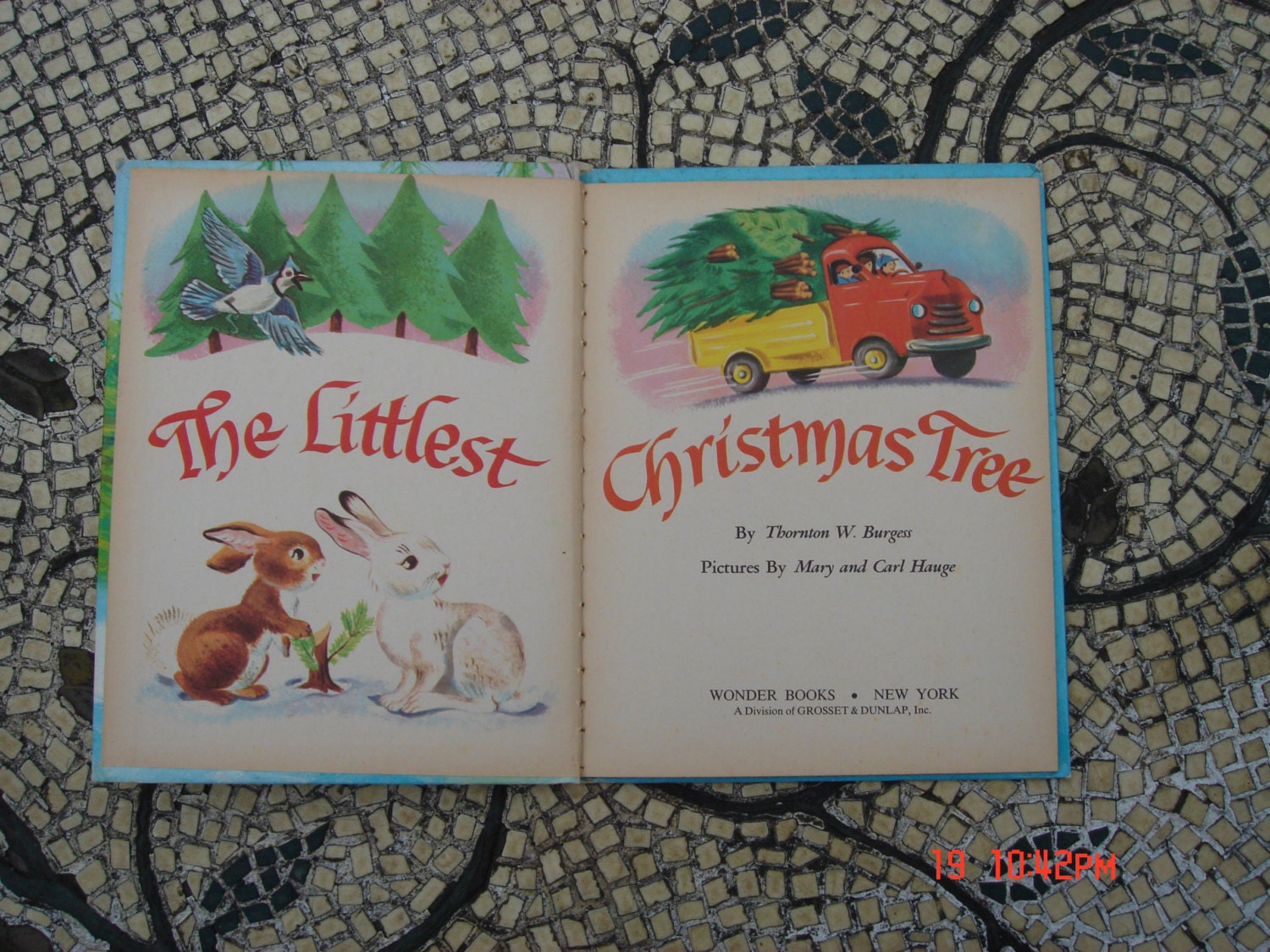 The Littlest Christmas Tree by Thornton W. Burgess Wonder Books No ...