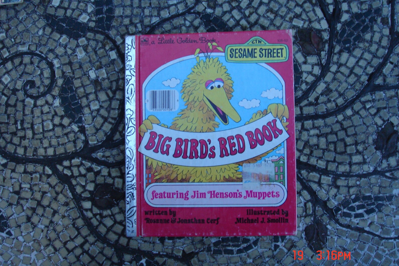 Big Bird Red Book by Rosanne and Jonathan Cerf a Little Golden Book ...