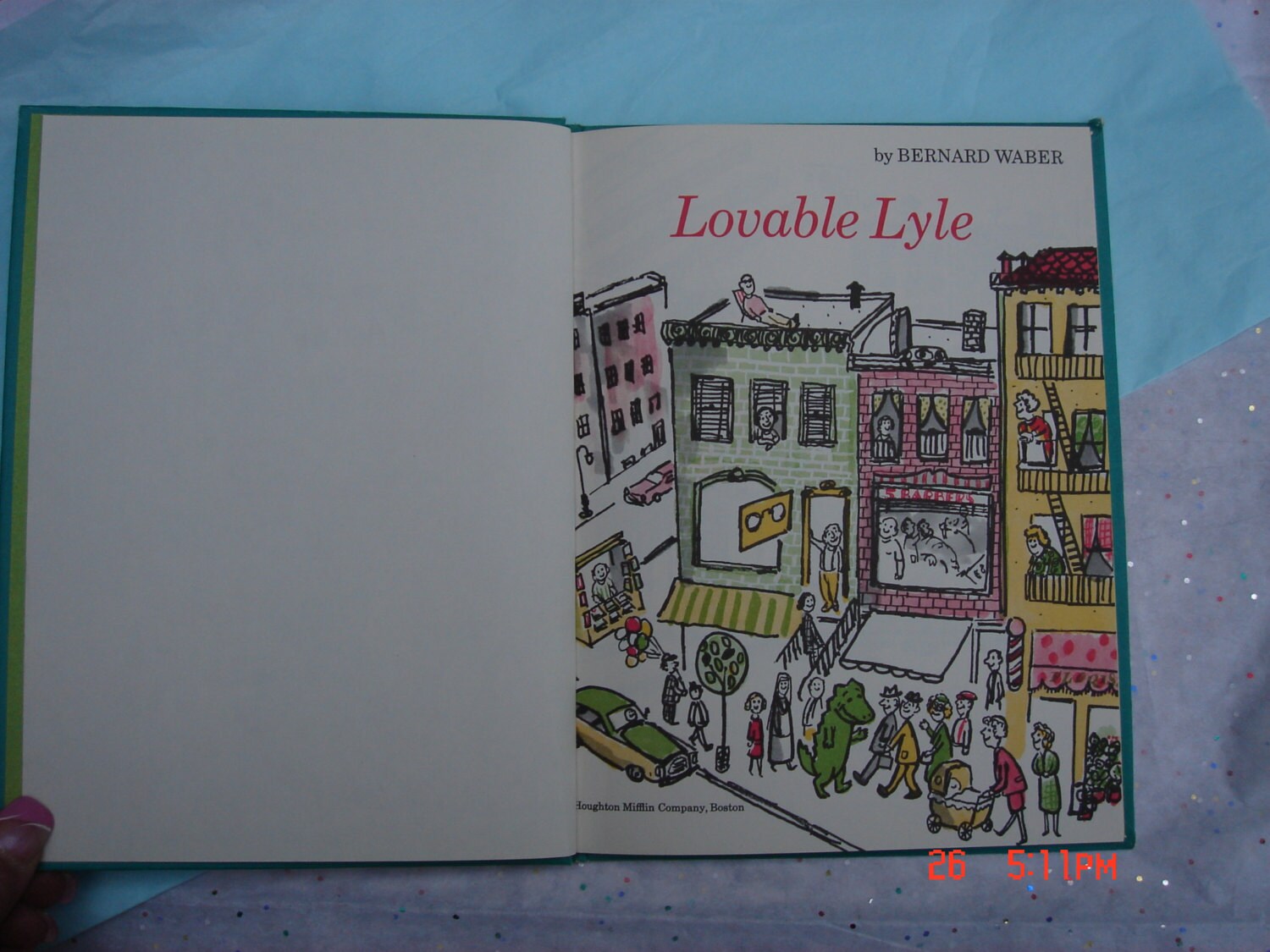 Lovable Lyle by Bernard Waber 1969 - Etsy