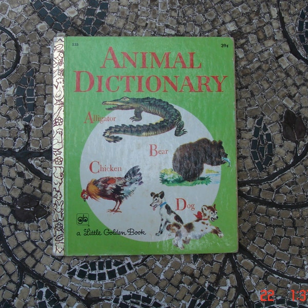 Animal Dictionary - Etsy