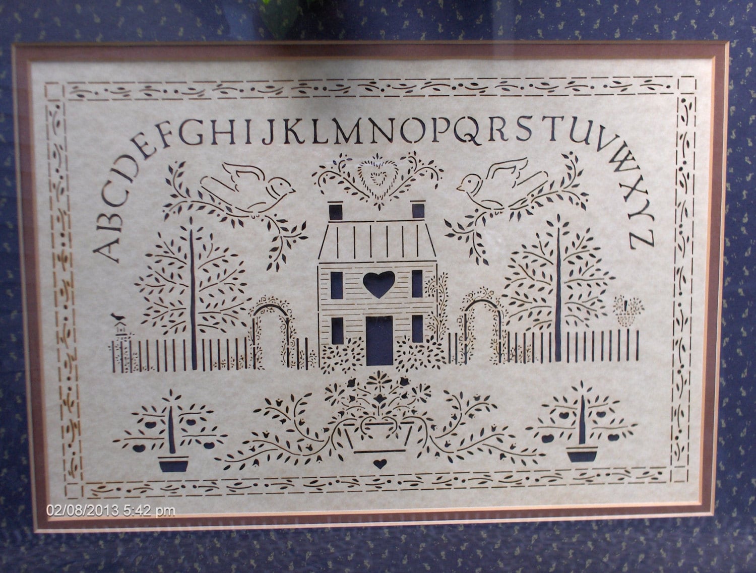 Vintage Figi Graphics Cut Out Art Sampler Beautiful - Etsy