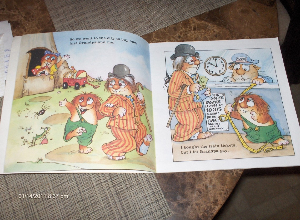 Just Grandpa and Me by Mercer Mayer 1985 Great Condition | Etsy