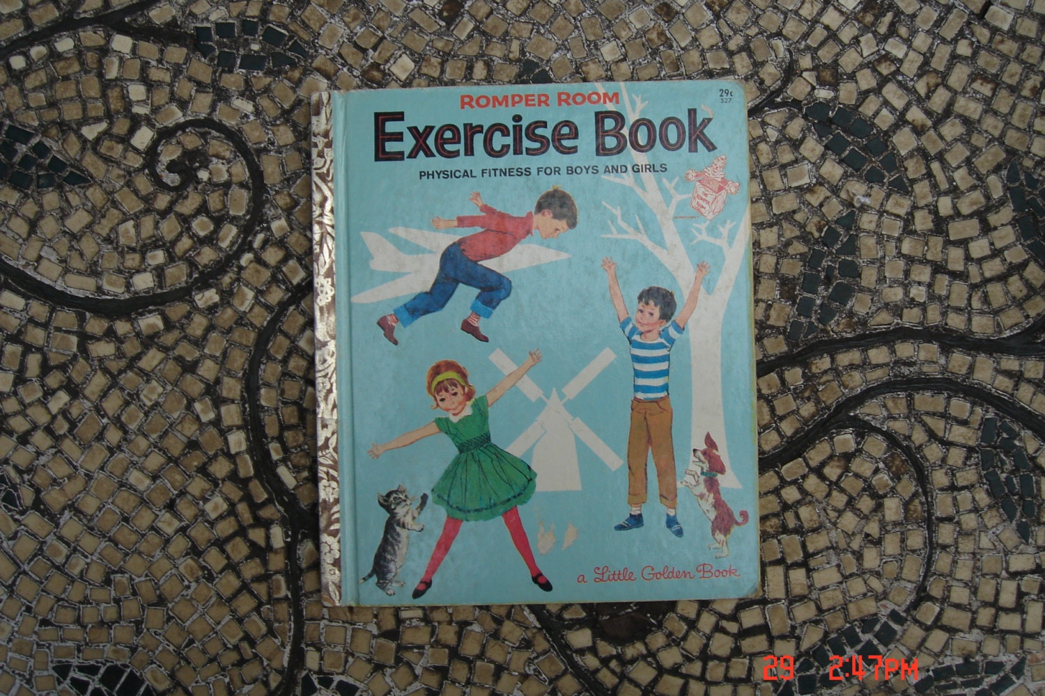 Romper Room Exercise Book - a Little Golden Book #527 - 29 Cents 1st A ...