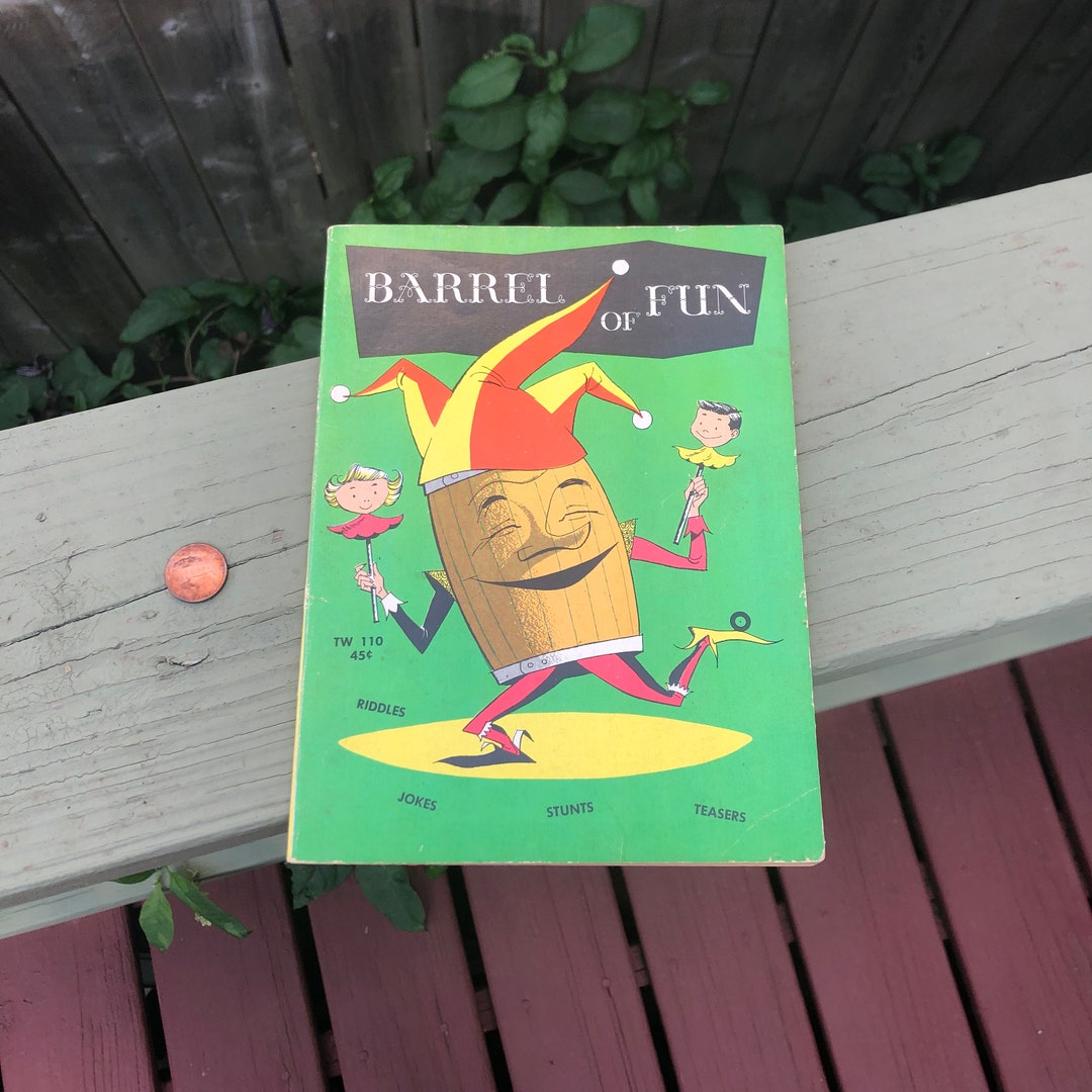Barrel of Fun - A Stunt Book - Selected by Edna Preston - Etsy