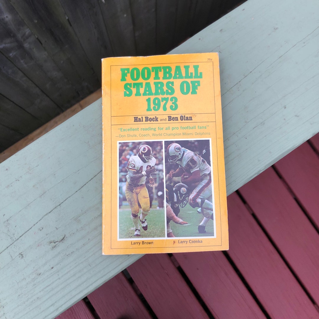 Football Stars of 1973 - Hal Bock and Ben Olan - Etsy