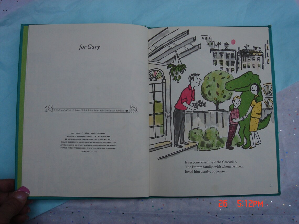 Lovable Lyle by Bernard Waber 1969 - Etsy