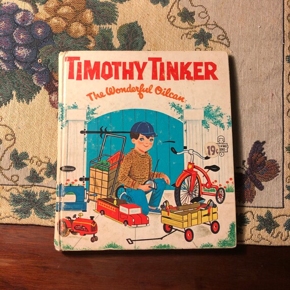 Timothy Tinker the Wonderful Oilcan Tell-a-tale-books by - Etsy