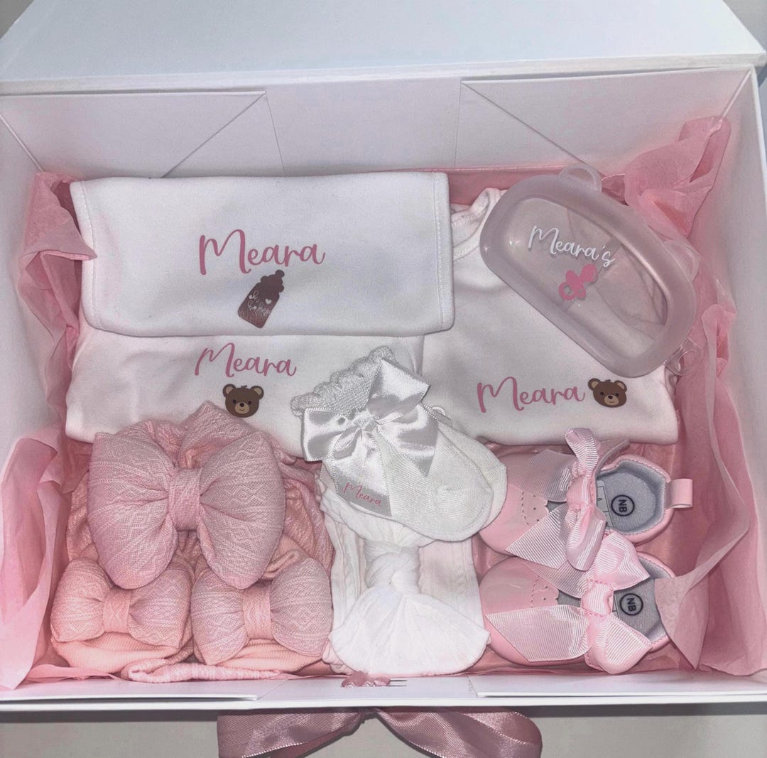 Personalised Baby Gift Box, Keepsake Box for Babies, Welcome to the ...