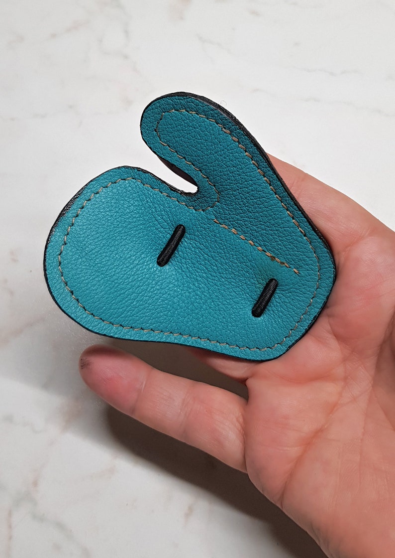 Archery Leather Finger Tab With A Pull Cord - Etsy