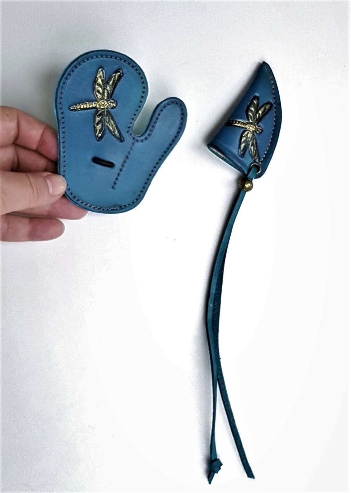 Archery Leather Finger Tab With A Pull Cord - Etsy