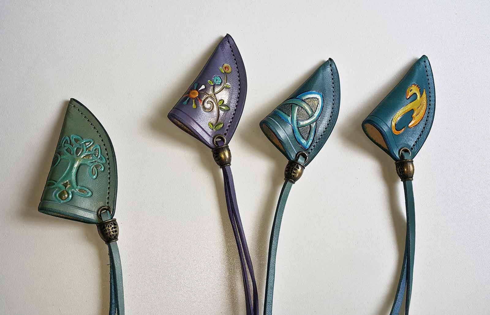 Archery Leather String-keeper - Etsy Australia