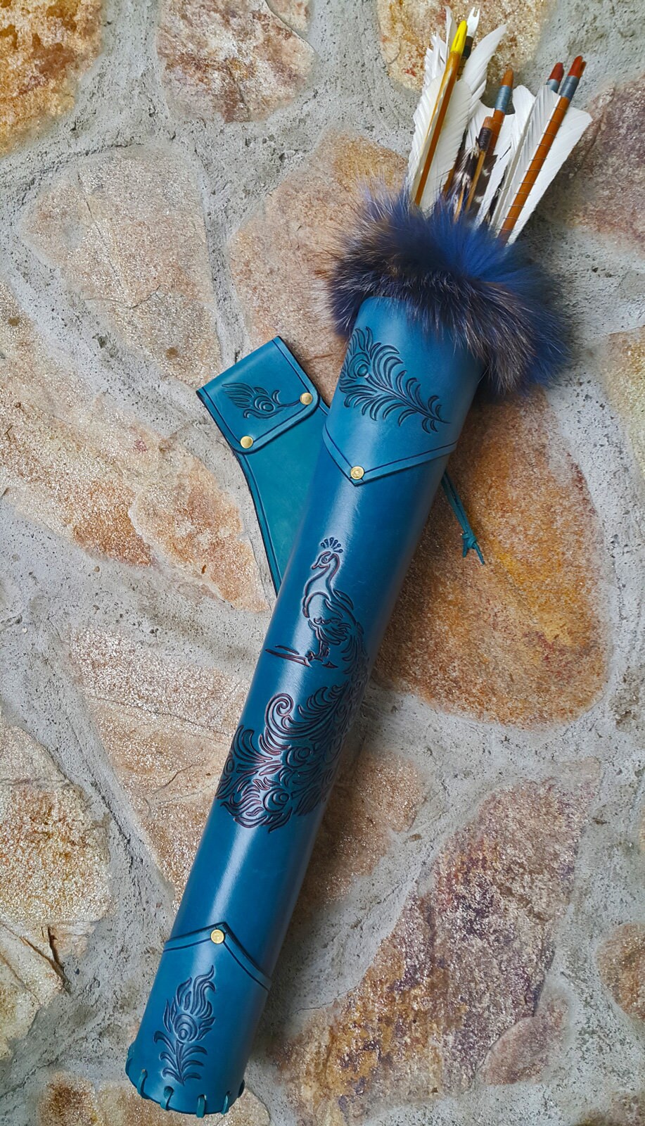 Leather Hip Quiver - Etsy