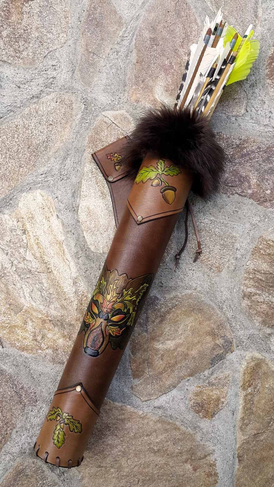 Leather Hip Quiver - Etsy