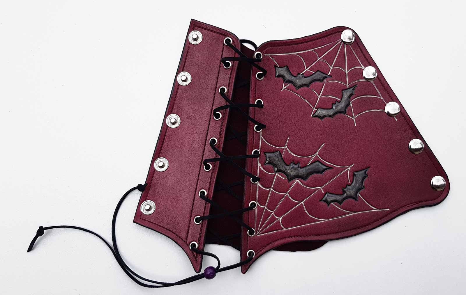 Leather Arm Guard Full Fore-arm Cover With Lacing Plus Snap | Etsy