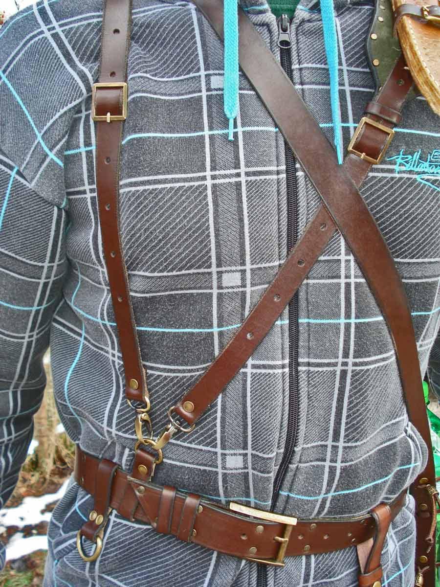 Multifunctional Tooled Leather Quiver SET bird - Etsy Australia