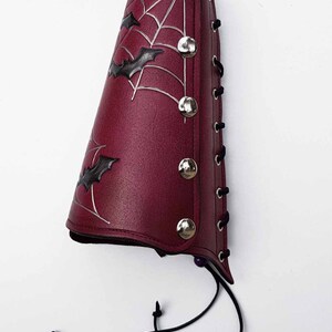 Leather Arm Guard Full Fore-arm Cover With Lacing Plus Snap | Etsy