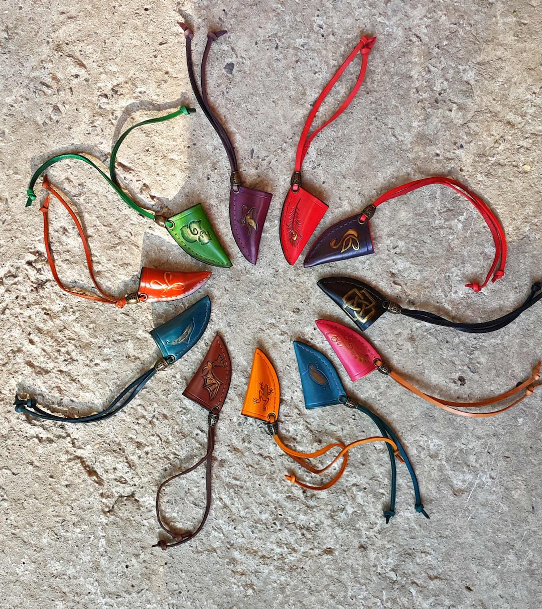 Archery Leather String-keeper - Etsy