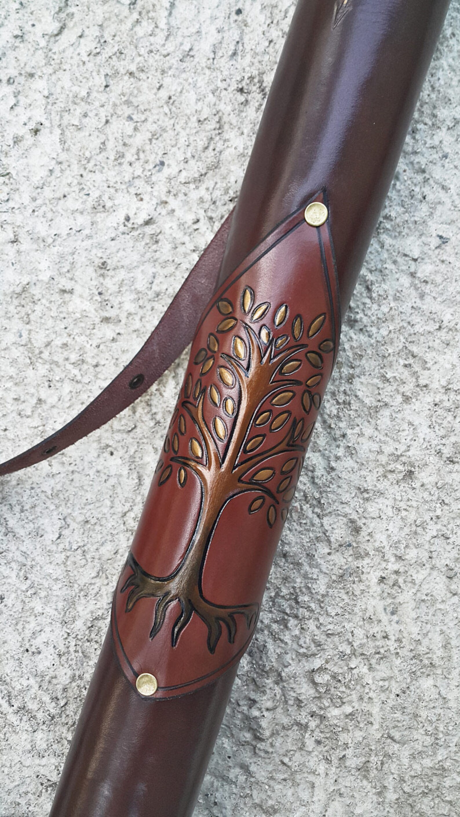 Tooled Leather Flute Case | Etsy