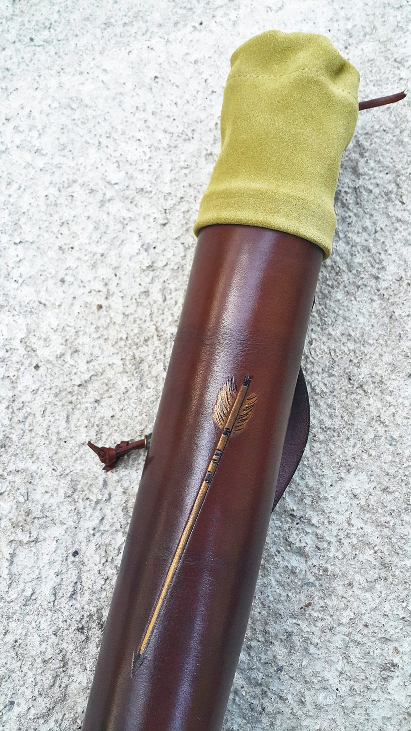 Tooled Leather Flute Case | Etsy