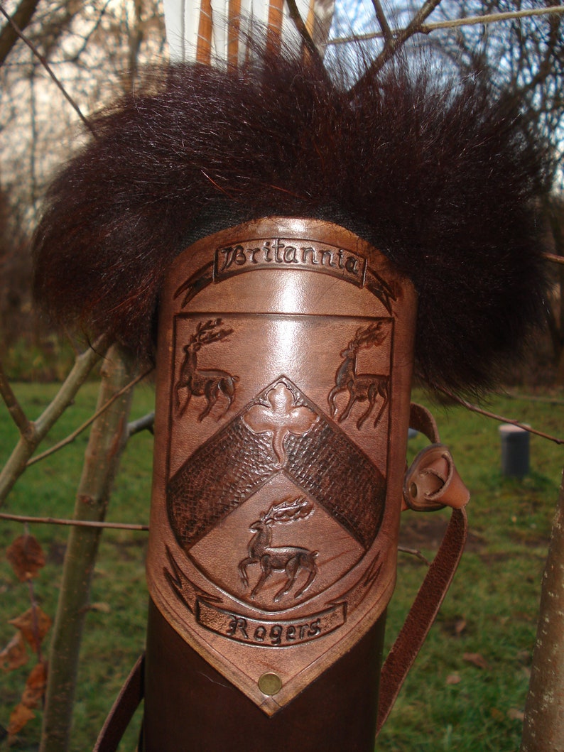 Multifunctional Leather Quiver Set rennik Holding | Etsy